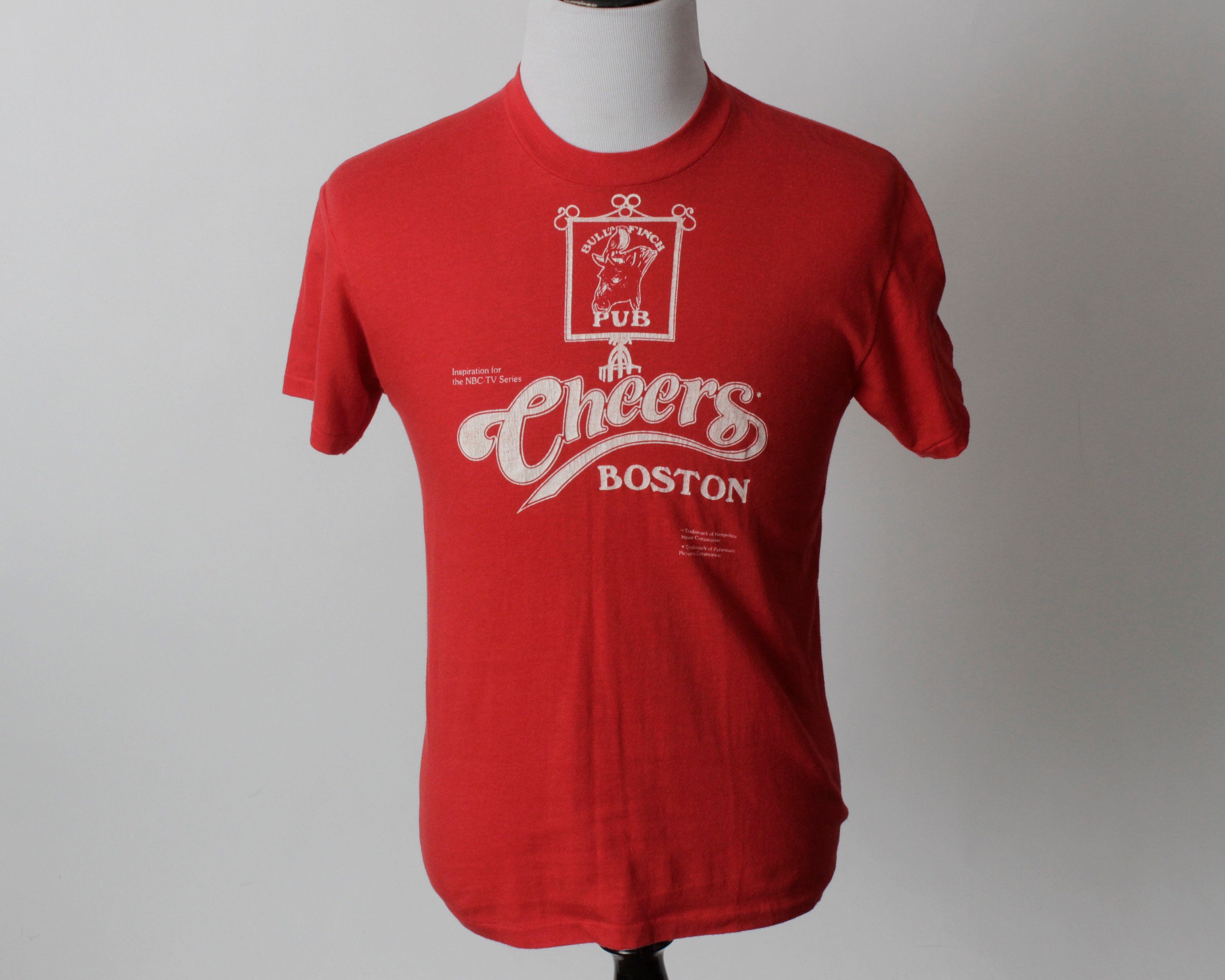 Vintage 80s Cheers T Shirt Tee T-shirt Bar Boston MA - Etsy