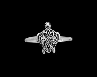 Turtle Shell Ring - Etsy