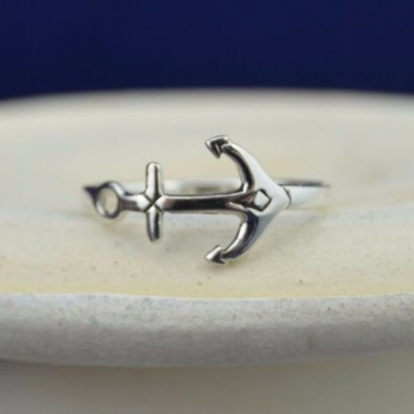 Anchor Ring - Etsy