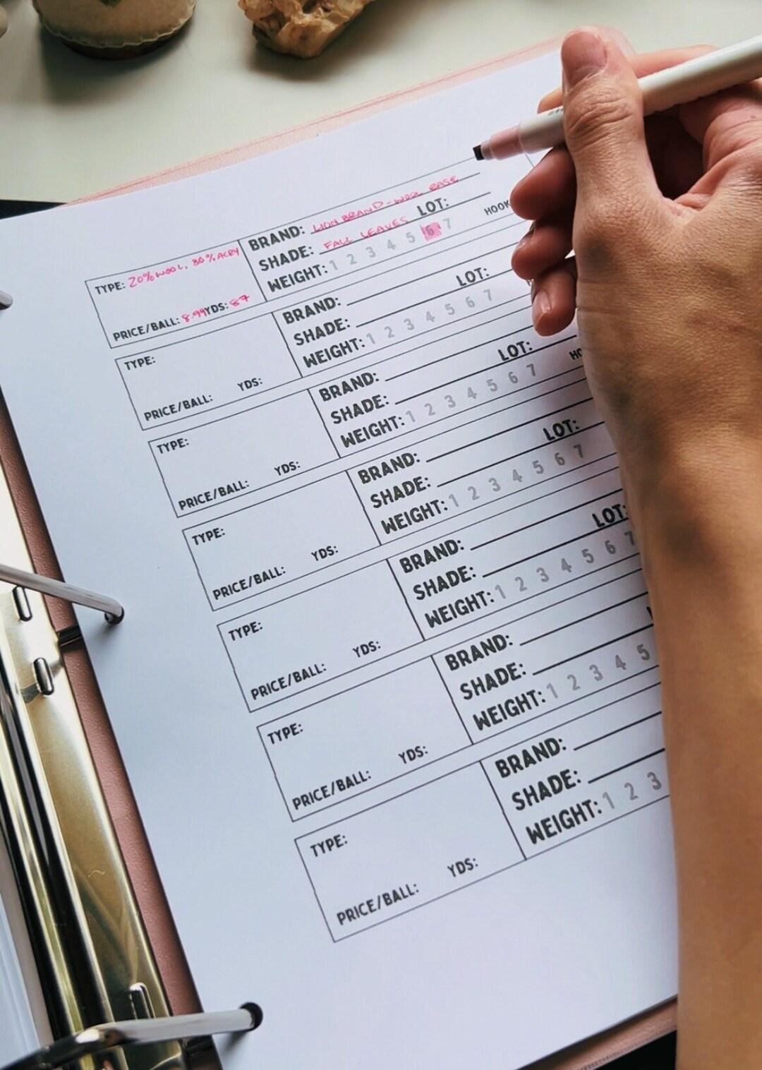 Yarn Catalog PDF - Etsy