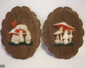 70s mushroom decor | Etsy