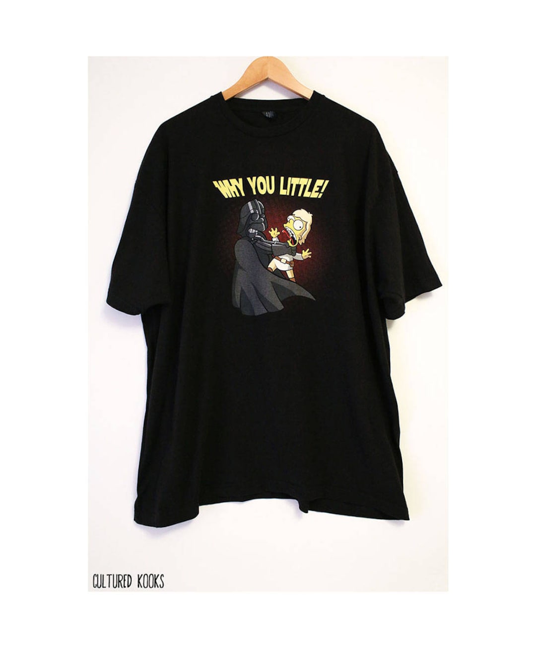 Retro the Simpsons Star Wars Darth Vader Luke Skywalker Choking Why You ...