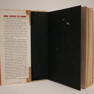 Nine Hours to Rama by Stanley Wolpert 1962 First Edition Hardcover Book ...