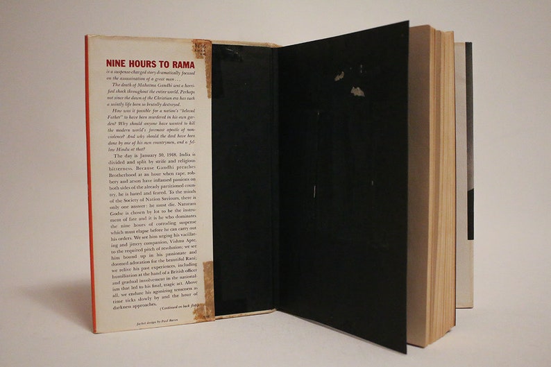 Nine Hours to Rama by Stanley Wolpert 1962 First Edition Hardcover Book ...