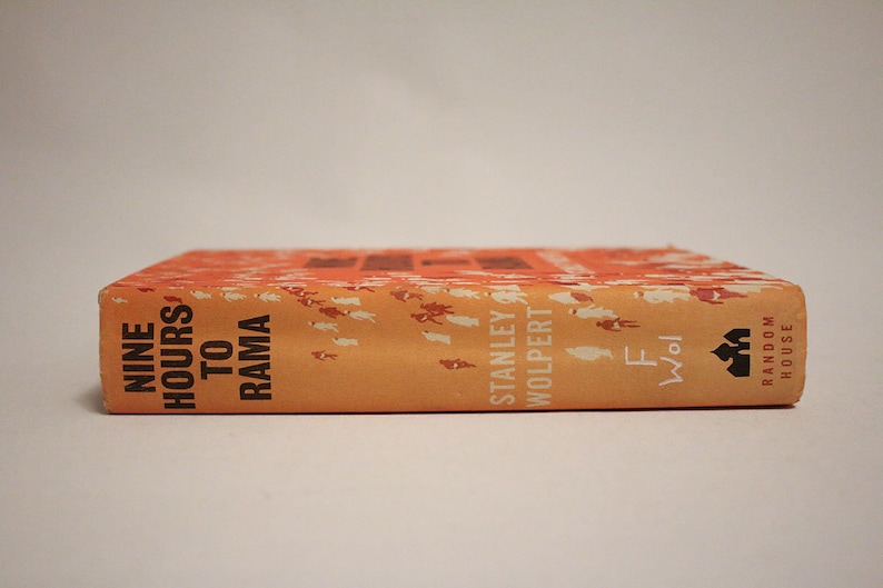 Nine Hours to Rama by Stanley Wolpert 1962 First Edition Hardcover Book ...