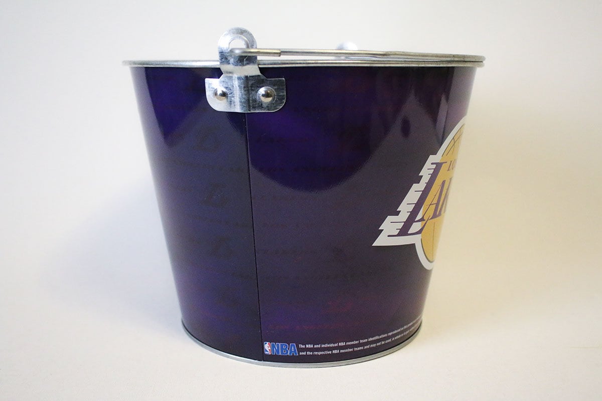NBA Los Angeles Lakers 5-quart Bucket With Handle LA Lakers - Etsy