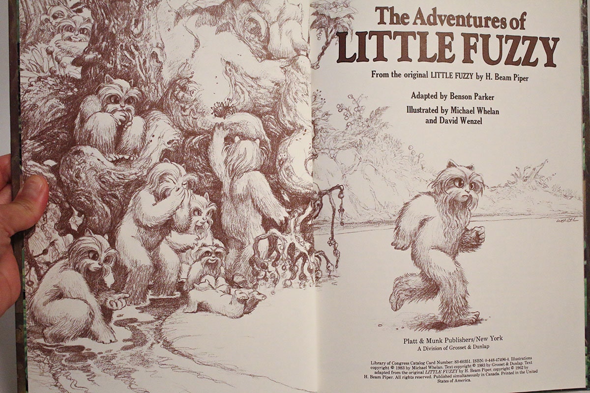 The Adventures of Little Fuzzy: From the Original Little Fuzzy - Etsy UK