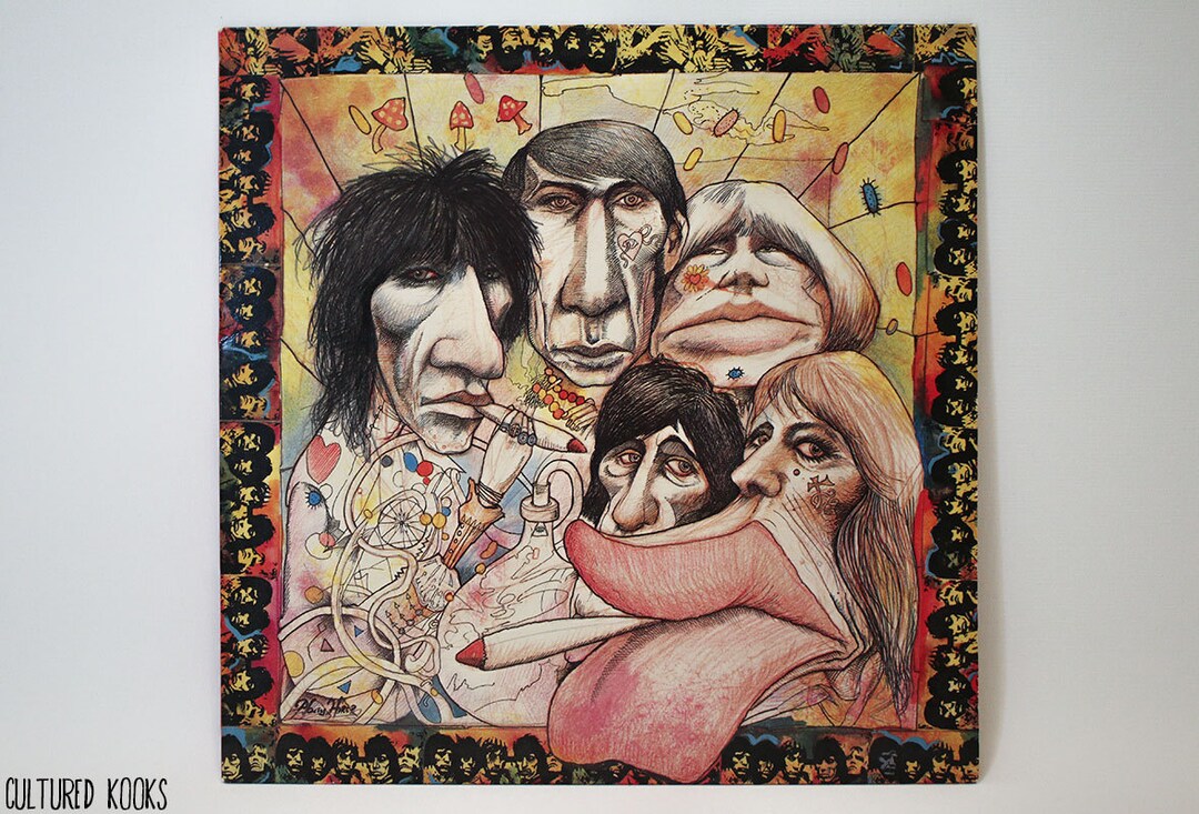 Various Artists- Stoned Again; A Tribute to the Stones LP (UK, 1990) - Etsy