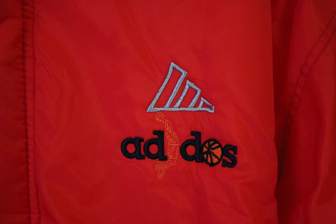 Vintage 90s Adidas Basketball Deadstock/bootleg W/ Detachable | Etsy