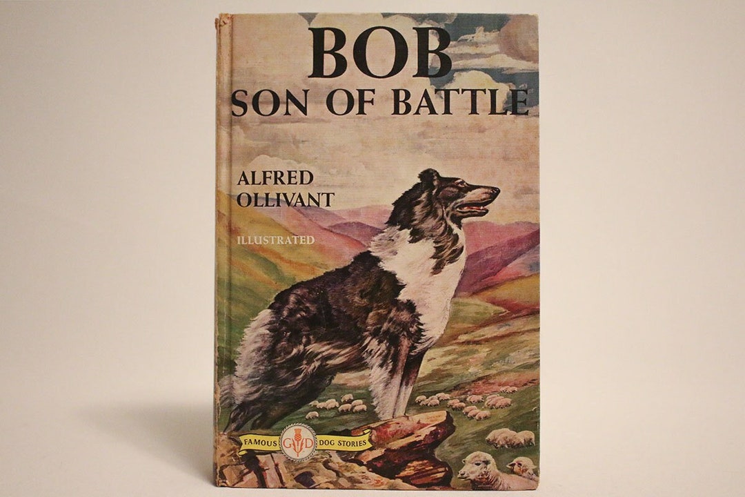 Bob Son of Battle by Alfred Ollivant 1898 First Edition Hardcover Book ...