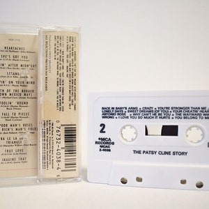 The Patsy Cline Story Cassette Tape MCAC2-4038 rare, 1988 MCA Records ...