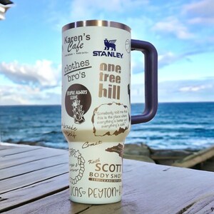 One Tree Hill Stanley Engraved Tumbler 40 Oz Custom Collage Cup ...