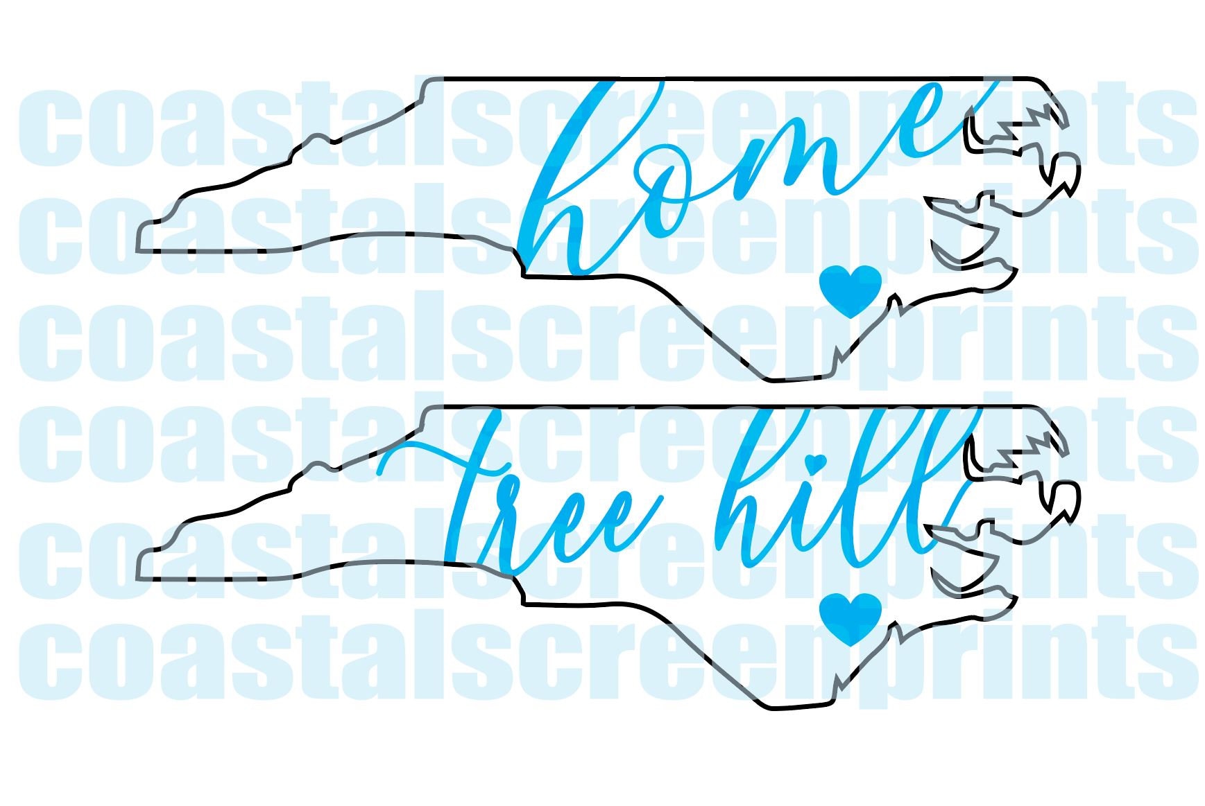 One Tree Hill Tree Hill & North Carolina Home SVG PDF JPG - Etsy