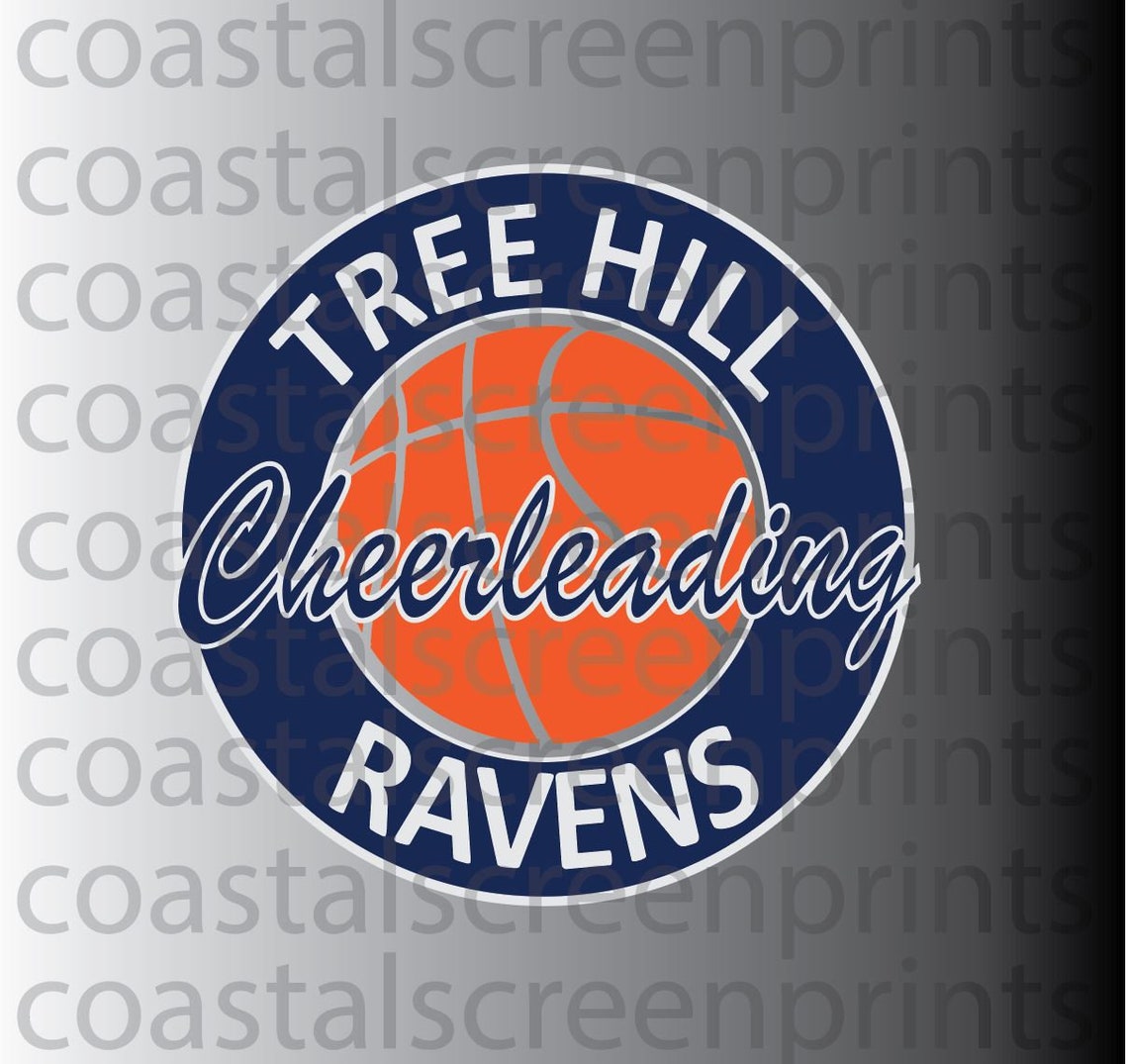 One Tree Hill Ravens Cheerleading Basketball Jacket Logo SVG - Etsy