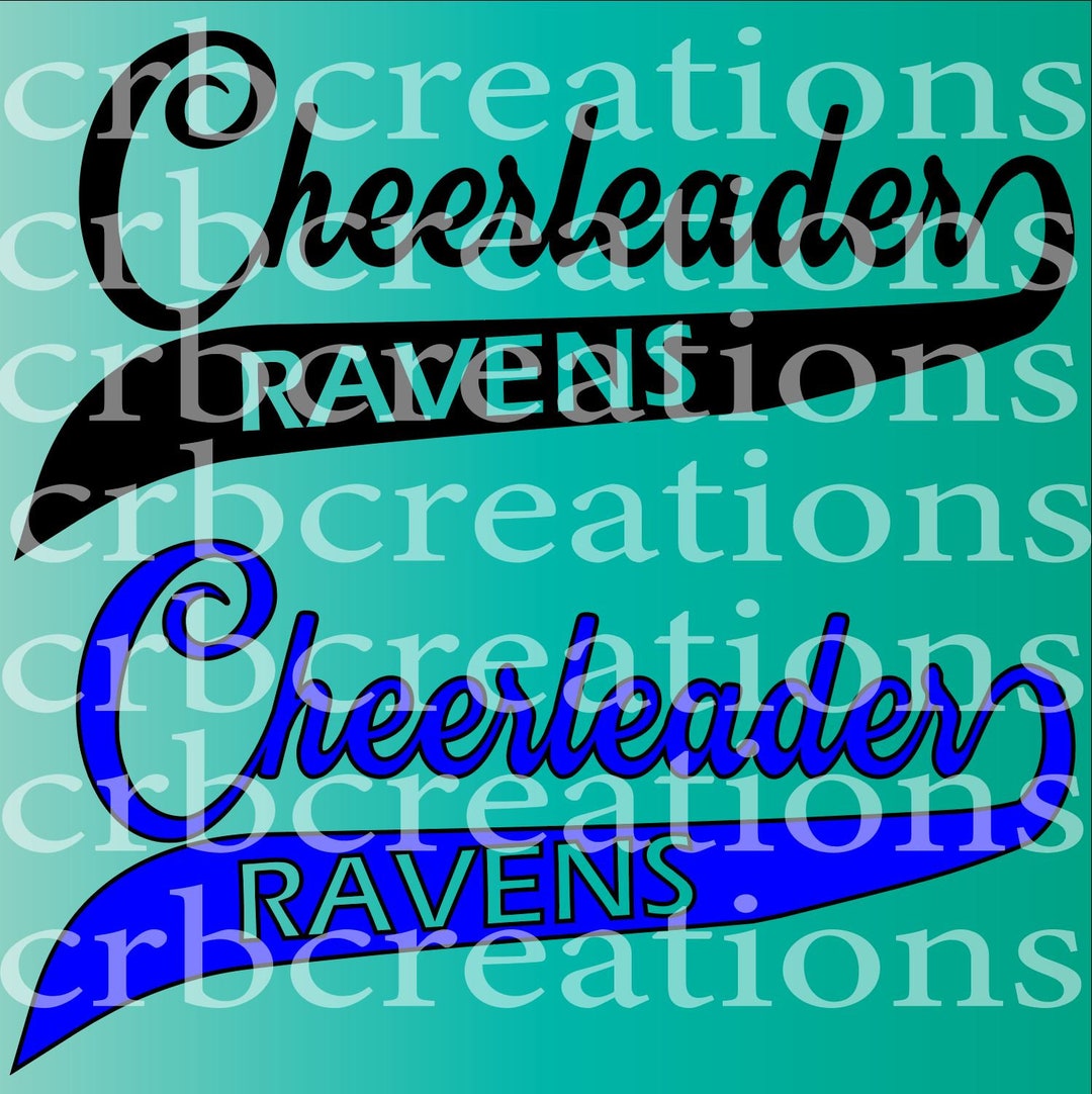 One Tree Hill Ravens Cheerleading Basketball Team Varsity Logo SVG, PDF ...