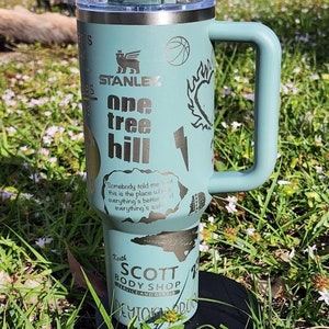 One Tree Hill Stanley Engraved Tumbler 40 Oz Custom Collage Cup ...