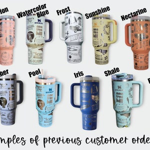 One Tree Hill Stanley Engraved Tumbler 40 Oz | Custom Collage Cup ...