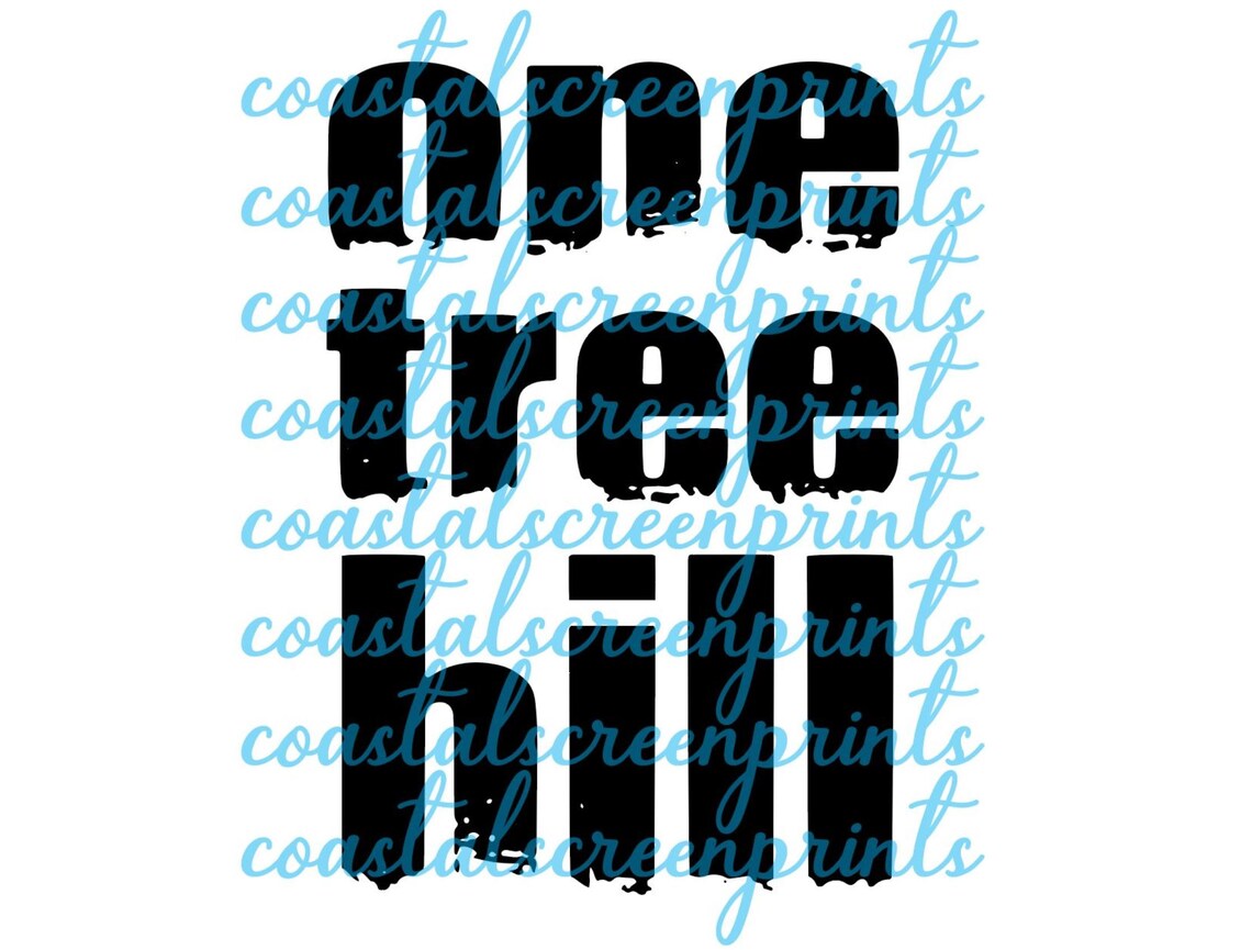 One Tree Hill Logo SVG PDF JPG & Illustrator File for - Etsy
