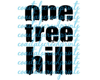 One Tree Hill Svg - Etsy