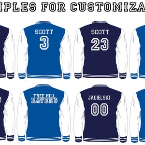 Ravens Letterman Jacket One Tree Hill Replica Varsity Jacket Gift for ...