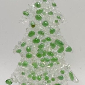 Christmas Tree 6" Night Light| Handmade Stained Glass Style Nightlight ...