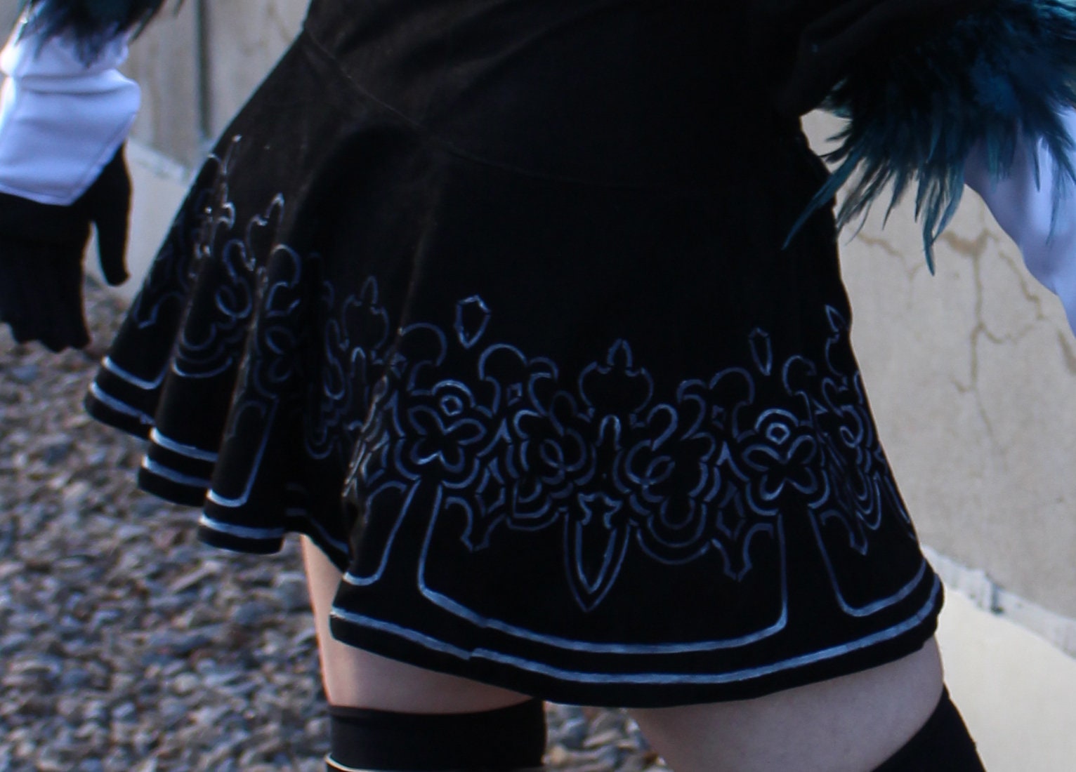 2B Dress Details & Cutouts | Vector PDF Cosplay Pattern - Etsy