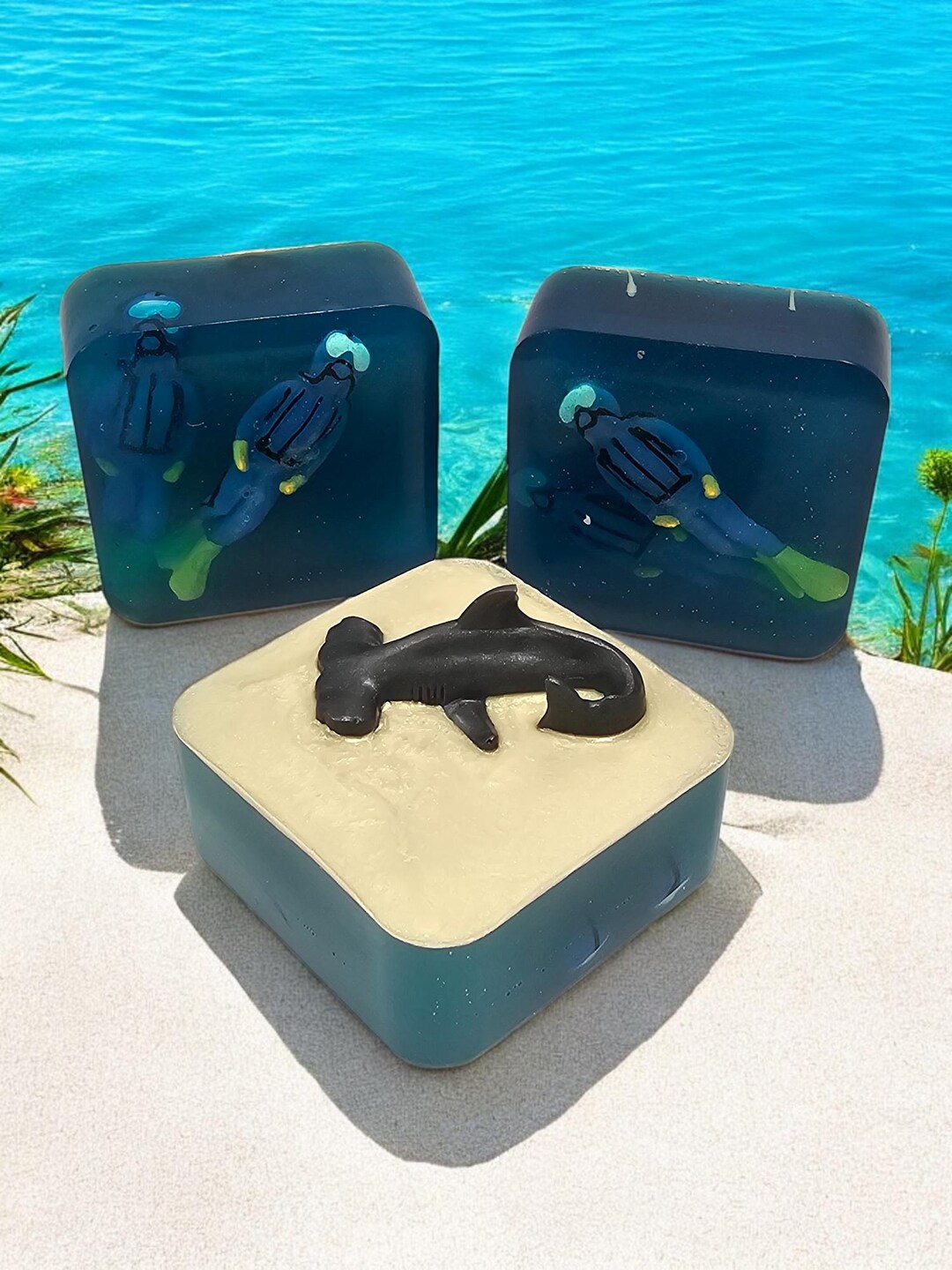 Scuba Diver Handcrafted Soap Bar, Diving Bar Soap, Stocking Stuffers ...