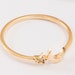 Diamond Crescent Moon Star Ring 14K 18K Solid Gold, Dainty Moon Star ...