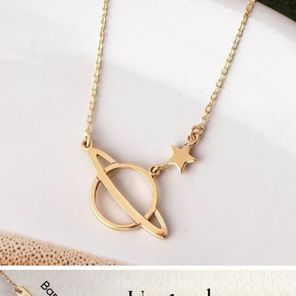 Space Necklace - Etsy