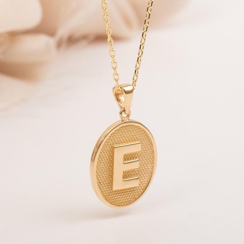 Letter Pendant - Etsy
