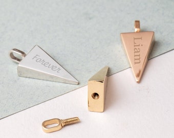 Triangular Urn Necklace - Etsy