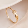 Diamond Crescent Moon Star Ring 14K 18K Solid Gold, Dainty Moon Star ...