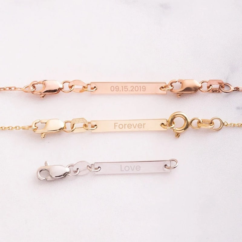 Pandora Engraved Necklace Personalized - Etsy