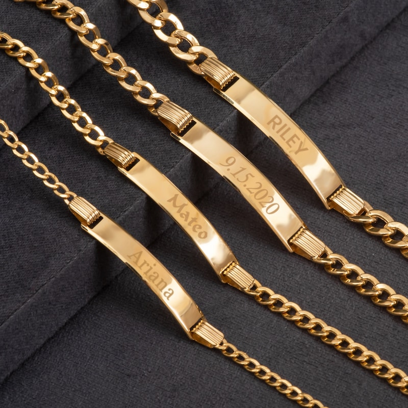 Gold Baby Cuban - Etsy