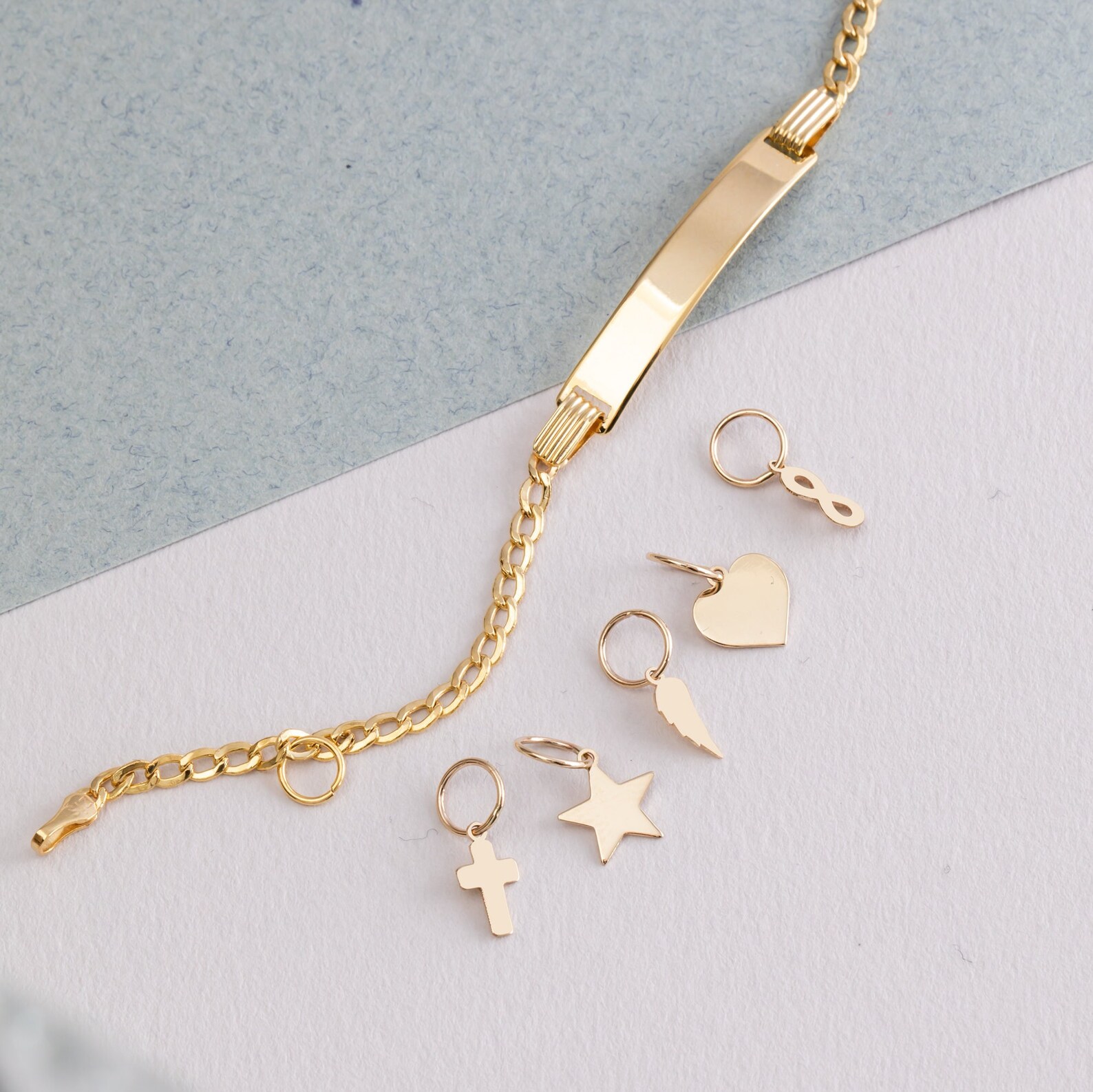 14K 18K Solid Gold Small Tiny Charms Dainty Everyday Gold | Etsy