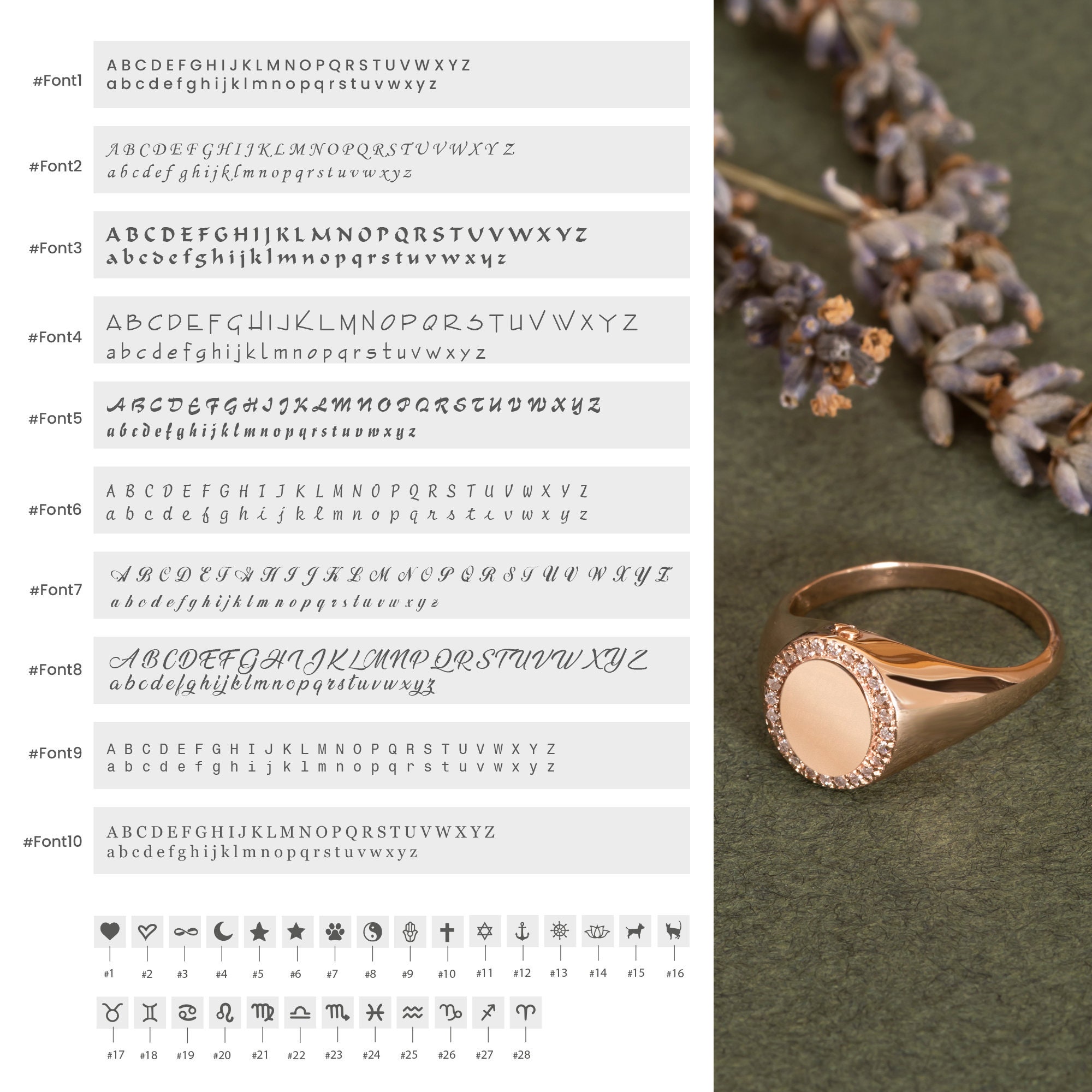 14K 18K Solid Gold Diamond Signet Cremation Urn Ring Diamond | Etsy