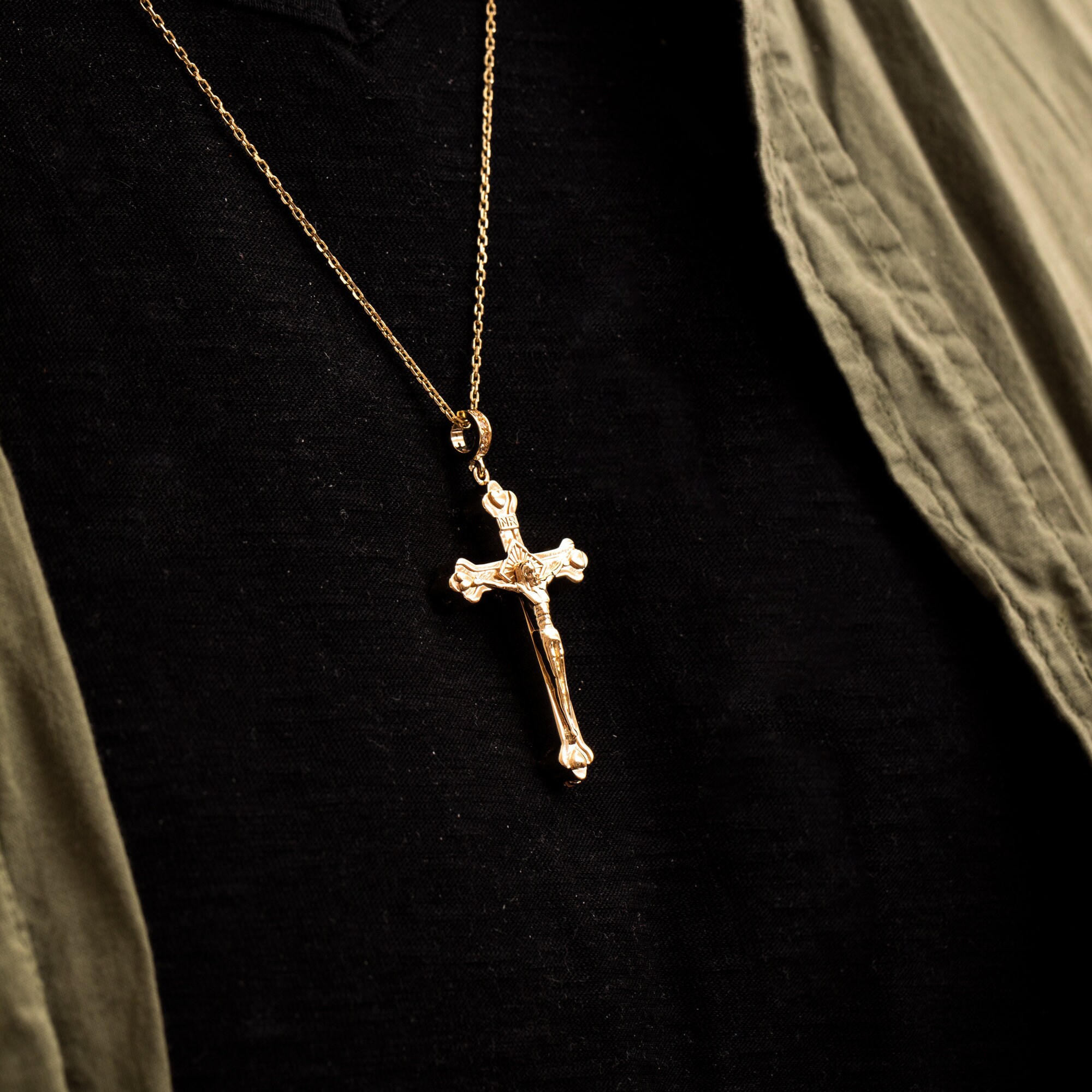 Custom Cremation Urn Jesus Crucifix Pendant, Memorial Keepsake Funeral ...