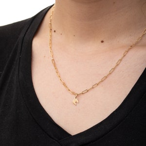 14K 18K Solid Gold Small Tiny Charms, Dainty Everyday Gold Figures for ...