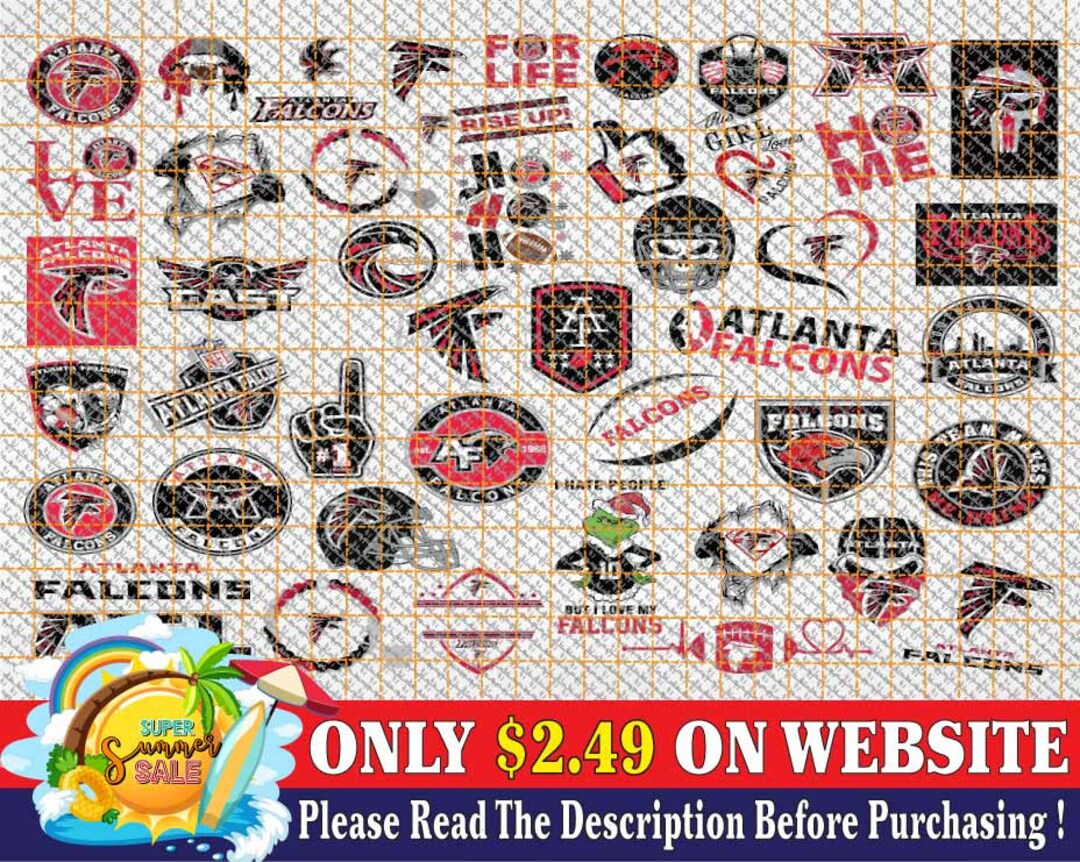 A-tlanta-falcons-svg Bundle NFL Teams Svg NFL Svg - Etsy