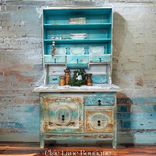 Hoosier Cabinet - Etsy