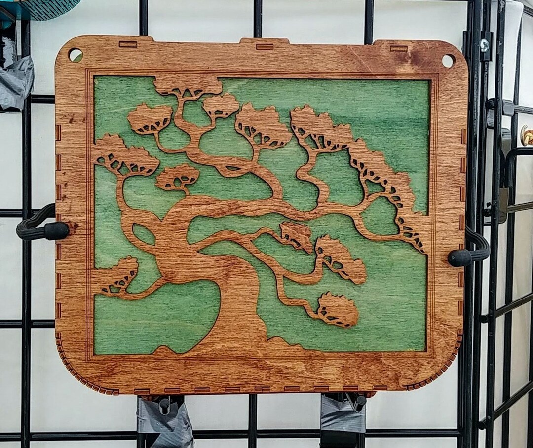 Wood Purse With Japanese Bonsai - Etsy