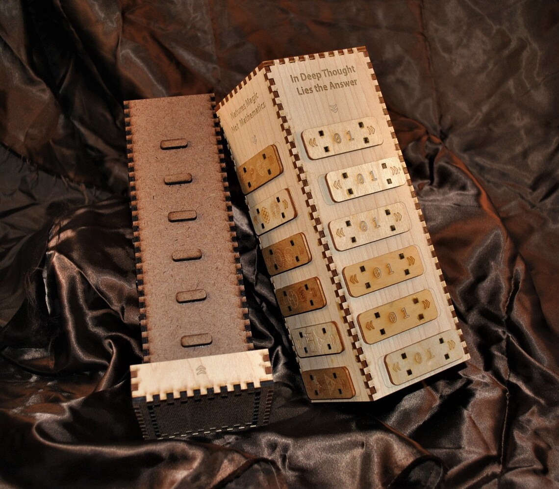 The Riddle Puzzle Box - Etsy