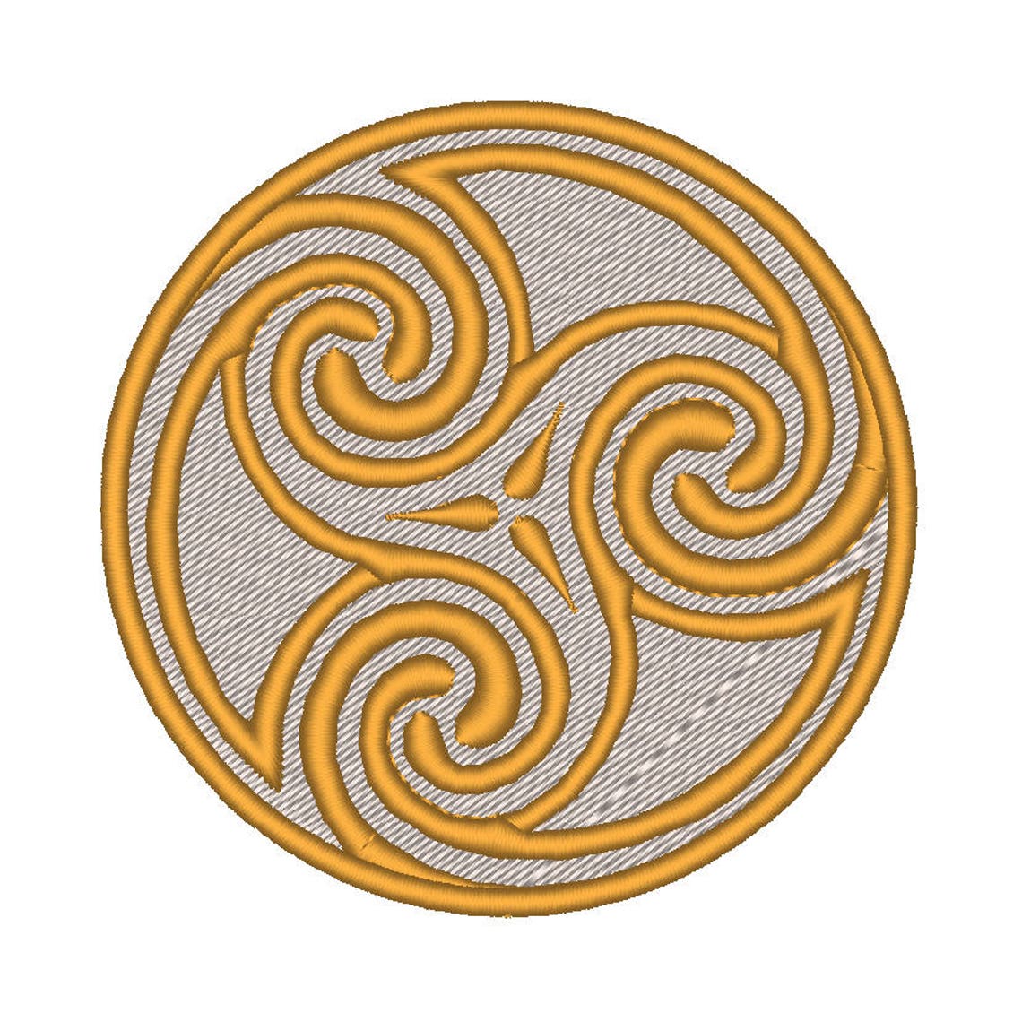 Celtic Triskelion Patch - Etsy