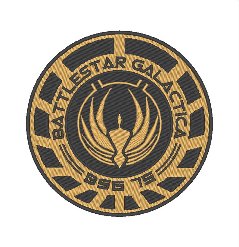 Battlestar Galactica Patch BSG 75 | Etsy
