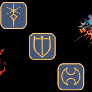 FFXIV - Tank Class Job Icons - Etsy