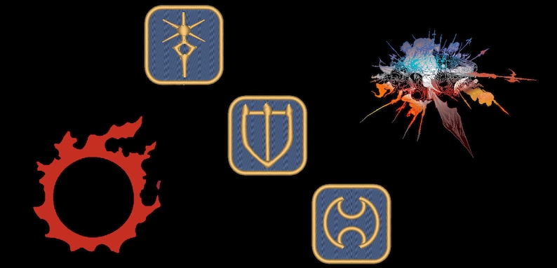 FFXIV Tank Class Job Icons - Etsy