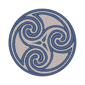 Celtic Triskelion Patch - Etsy