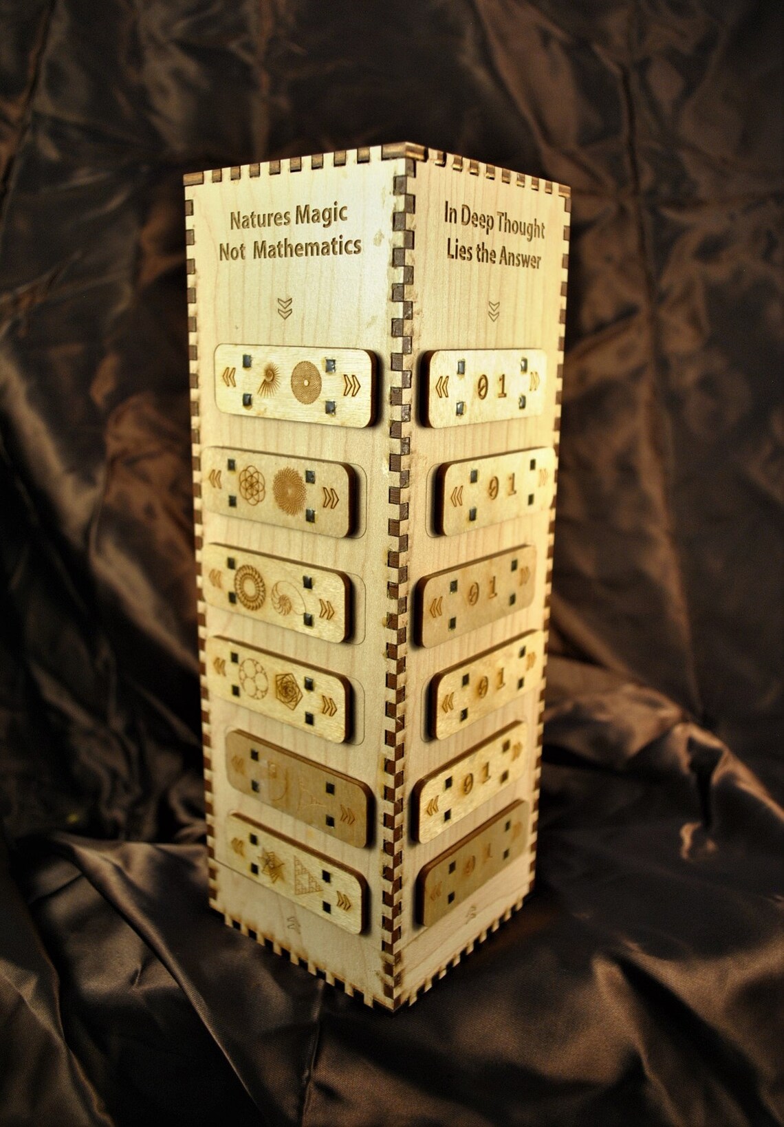 The Riddle Puzzle Box - Etsy