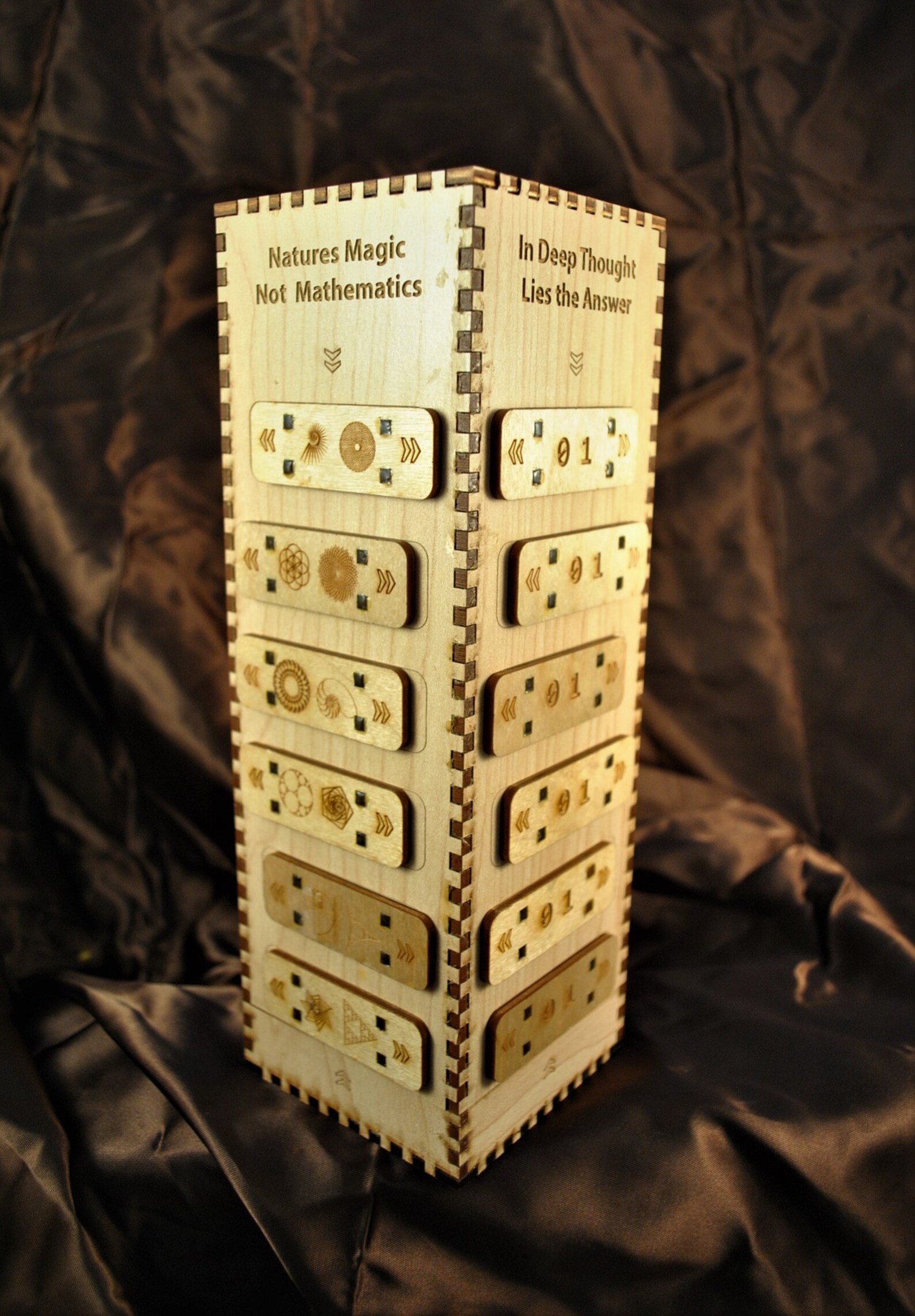 The Riddle Puzzle Box - Etsy