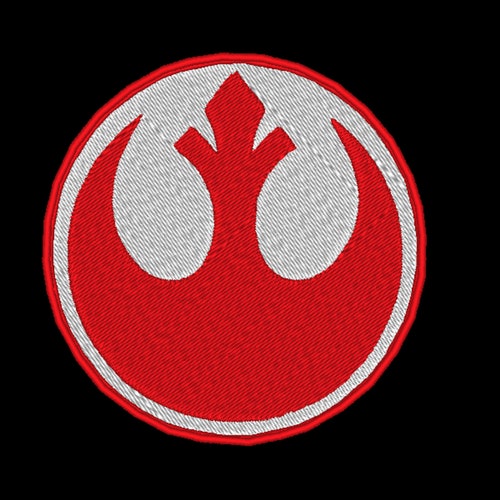 Rebel Alliance Emblem Star Wars Embroidered Iron-on Patch | Etsy